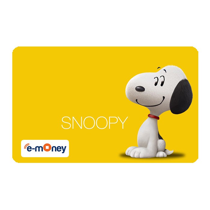 Jual Kartu E money Snoopy anjing Lucu Custom Etoll Mandiri Cetak 2 Sisi ...