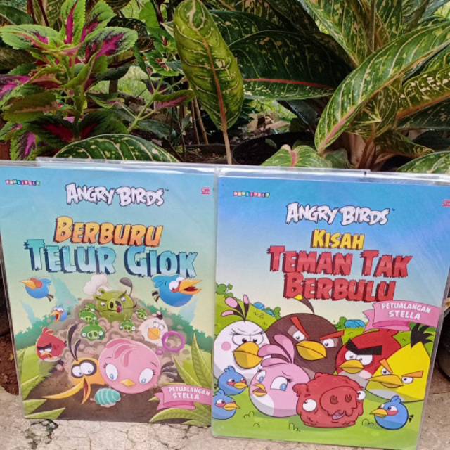 Jual Buku Angry Birds kisah Teman tak Berbulu dan Berburu telur Giok ...