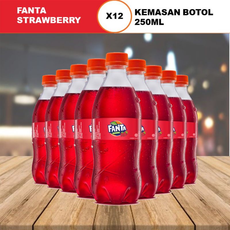 Jual FANTA BOTOL MINI 250MLX12 | Shopee Indonesia