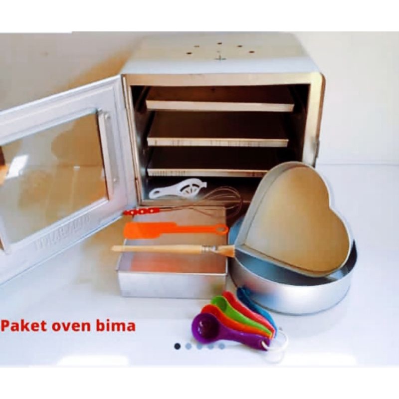 Jual paket oven bima oven kue oven tangkring dengan tiga rak susun ...