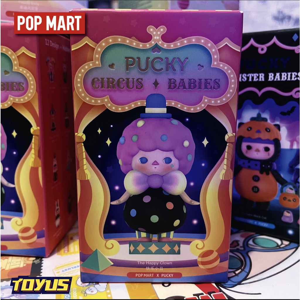 Jual Pop Mart X Pucky - PUCKY CIRCUS BABIES BLIND BOX RANDOM - Popmart ...