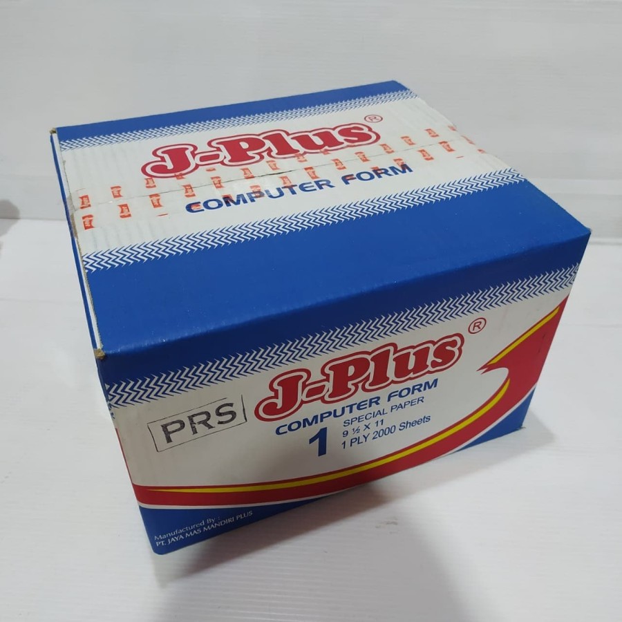 Jual CONTINUOUS FORM 1 PLY 91/2X11 PRS J-PLUS (BAGI 2) | Shopee Indonesia