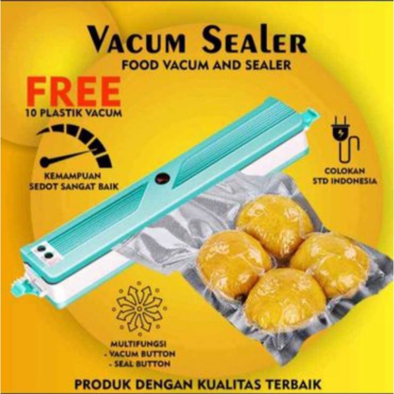 Jual Mesin vacum Sealer / Vacum makanan model terbaru | Shopee Indonesia