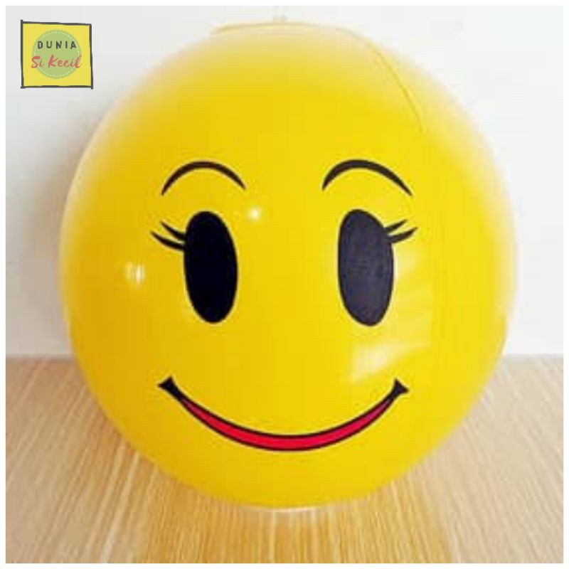 Jual Mainan Bola Tiup Emoji Berbagai Ukuran | Shopee Indonesia