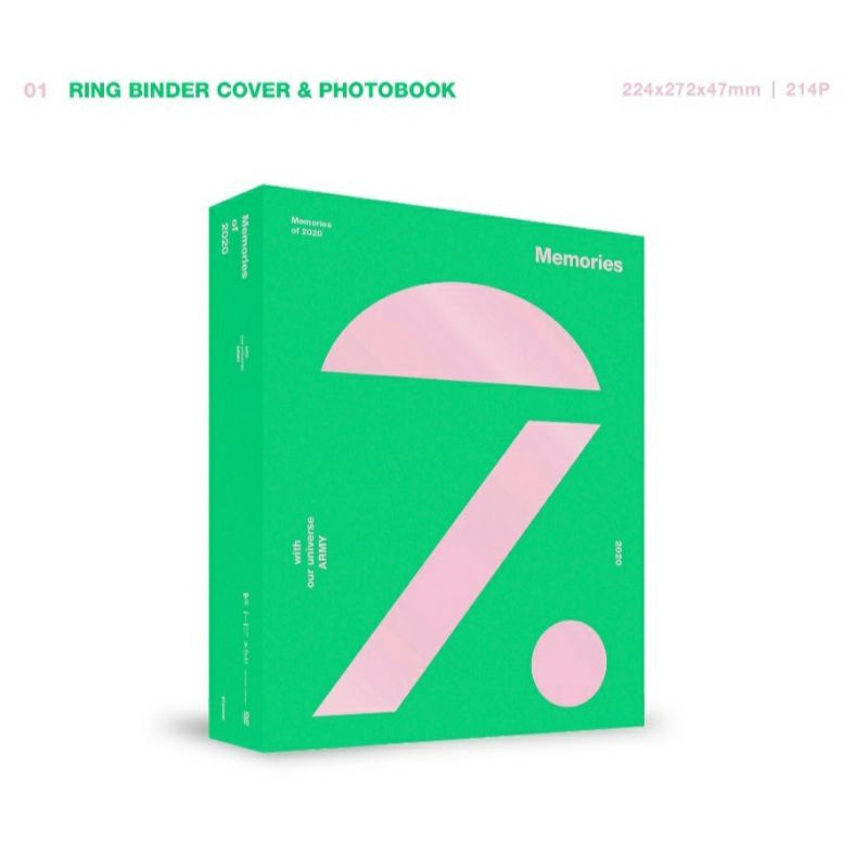 Jual [BOOKED] MEMO DVD BTS 2020 SHARING (RING BINDER + PHOTOBOOK ...