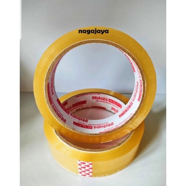 Jual Selotip isolasi solatip kertas serbaguna lakban bening 1 inch 24 ...