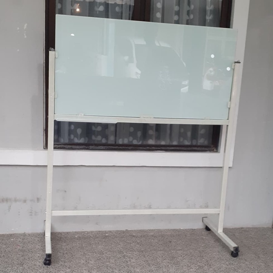 Jual glassboard standing double face 60 x 120 cm | Shopee Indonesia