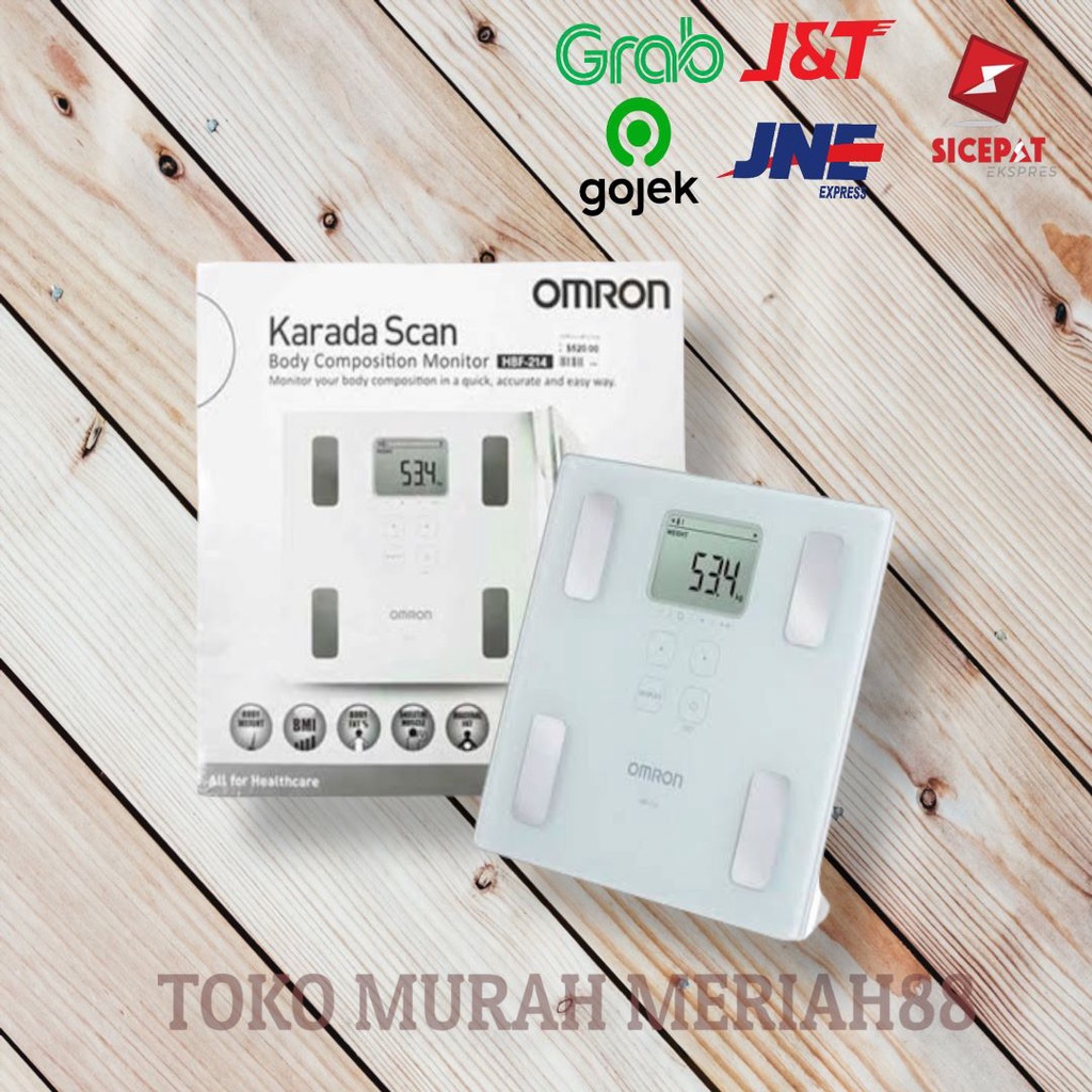 Jual OMRON HBF-214 Karada Scan Body Composition Monitor | Shopee Indonesia