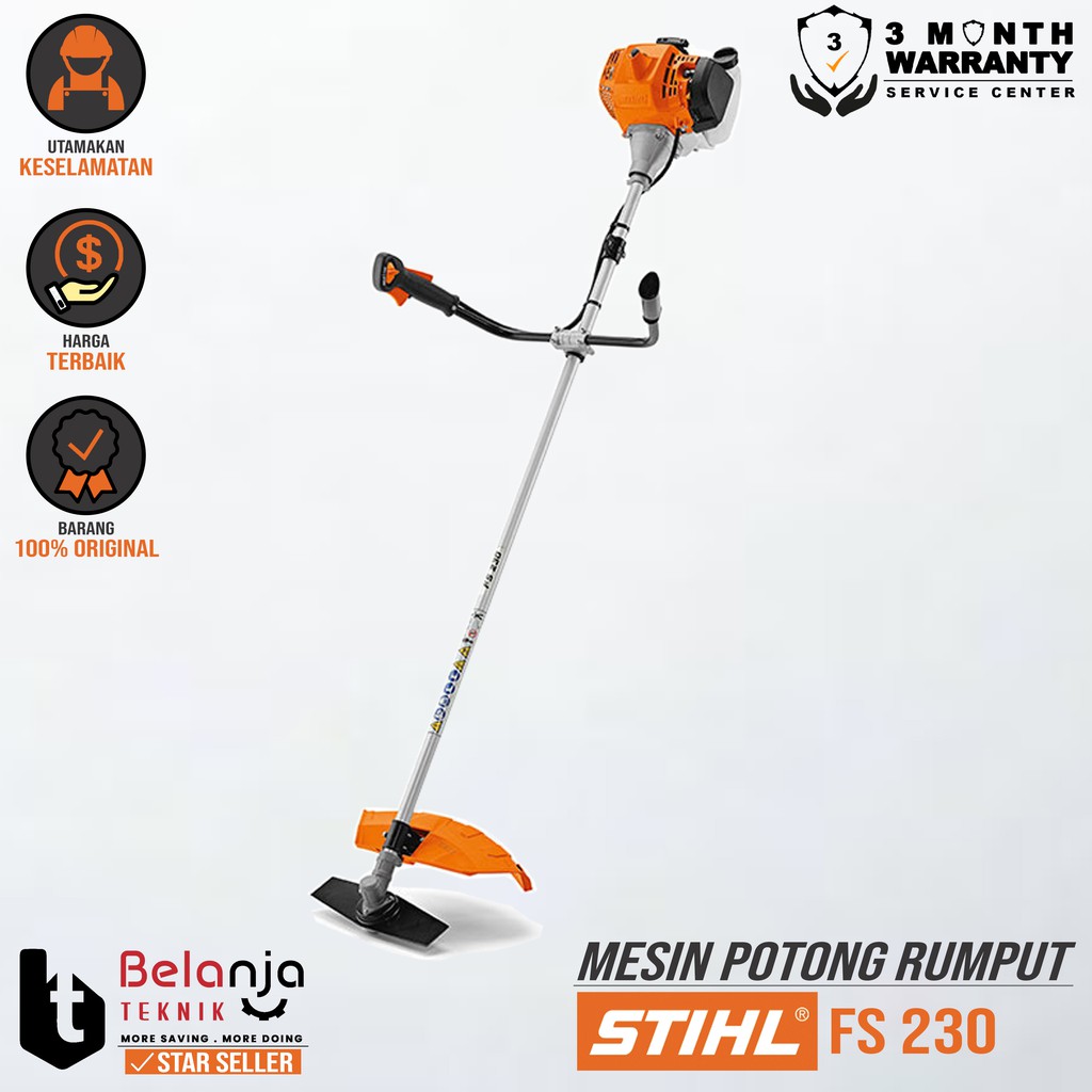 Jual STIHL FS230 brush cutter mesin potong rumput bensin FS 230 | Shopee Indonesia