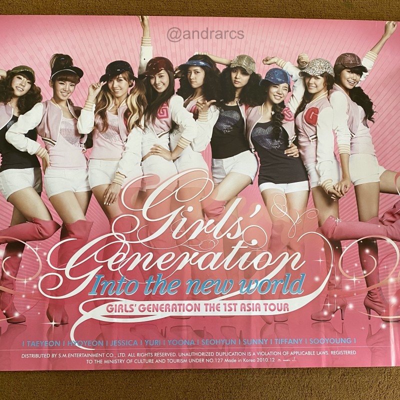 Jual Girls' Generation (SNSD) - Into The New World DVD Official Poster ...