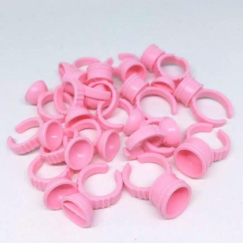 Jual (Isi 25 pcs) INK CUP RING CINCIN TINTA SULAM UNTUK EYELASH ...