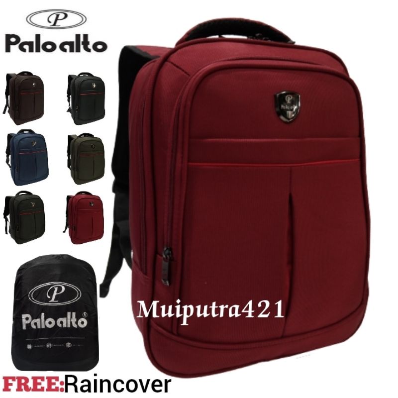 Jual Tas Palo Alto Ransel Laptop Tanggung/Backpack Sekolah Kerja Palo ...