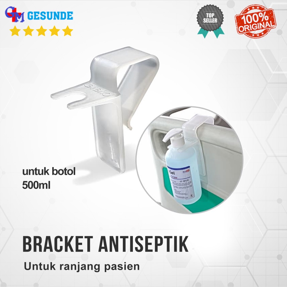 Jual Bracket Antiseptic Untuk Ranjang Pasien - Gantungan Botol Hand ...