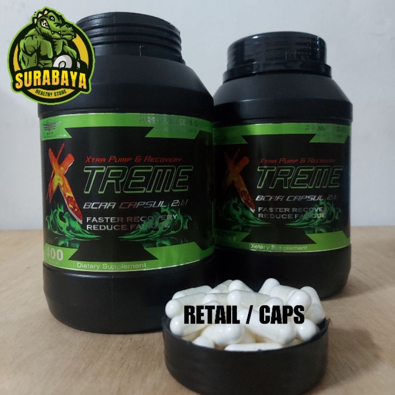 Jual BXN XTREME BCAA 1 KAPSUL SUPLEMEN FITNESS ASAM PROTEIN AMINO WHEY ...