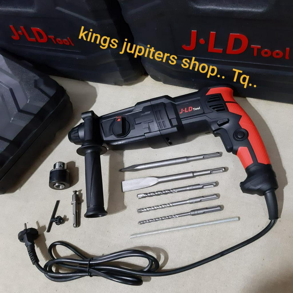 Jual 3 mode ROTARY HAMMER MESIN BOR BOBOK BETON TEMBOK DINDING HAMMER ...