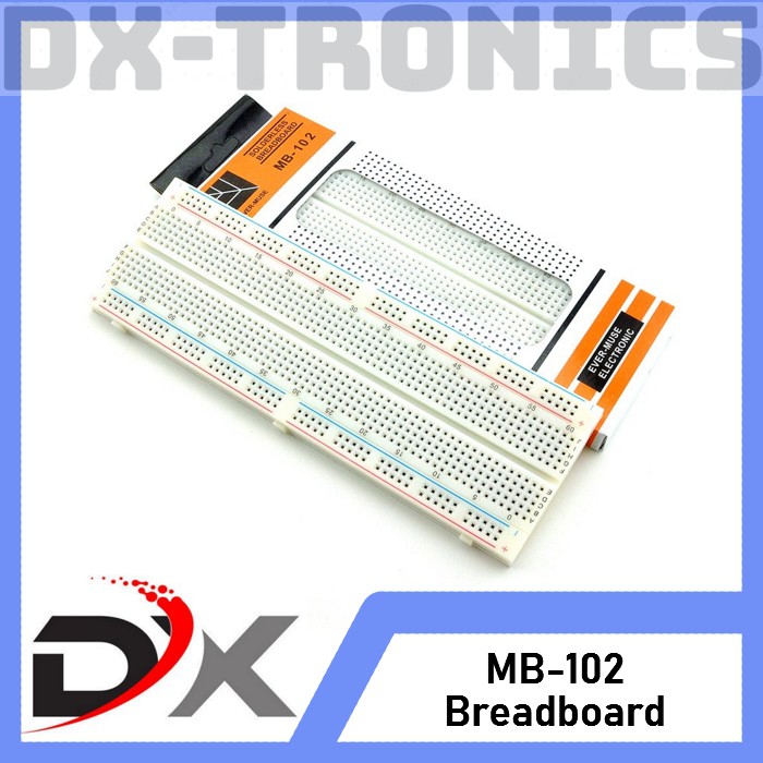 Jual MB 102 Breadboard MB-102 Solderless breadboard MB102 | Shopee Indonesia