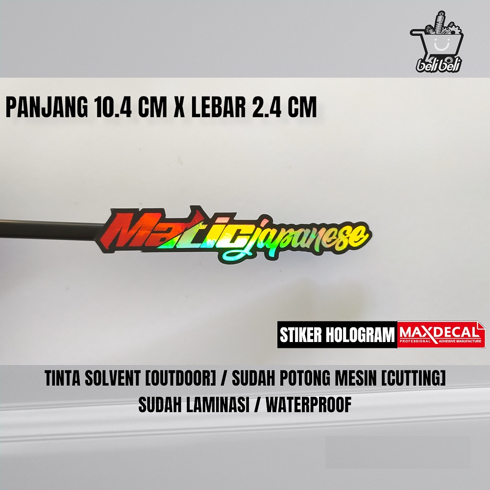 Jual stiker panas kok sama matic / stiker matic / stiker viral / stiker ...