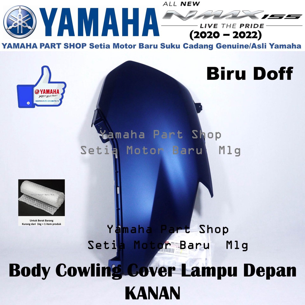 Jual Cover Lampu Depan Body Bodi Cowling All New Nmax N Max 2020 Biru ...