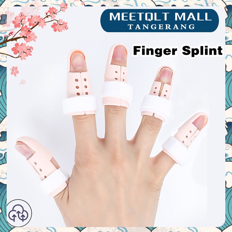 Jual Pelindung Jari Cedera Patah Belat Jari Finger Fixing Splint ...