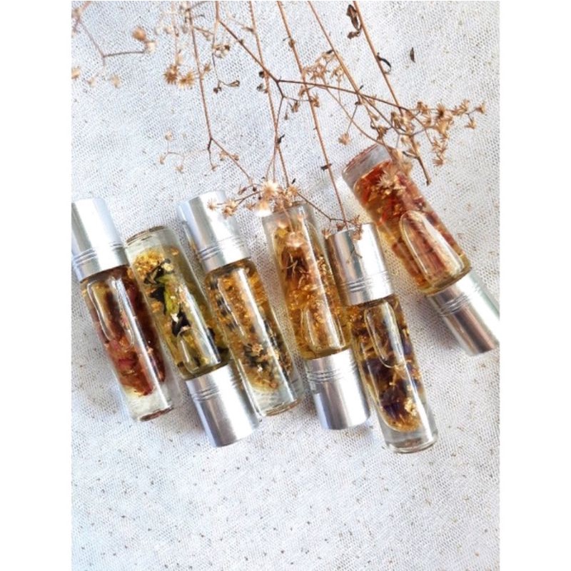 Jual [NALAZEE.Mjk] Lip Organic Oil Serum with Real Infused Dried Flower ...