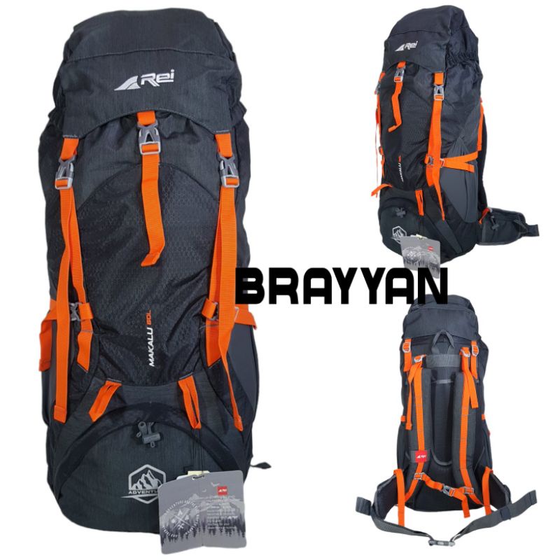 Jual Tas Gunung Arei Makalu 60 Liter Original Carrier | Shopee Indonesia