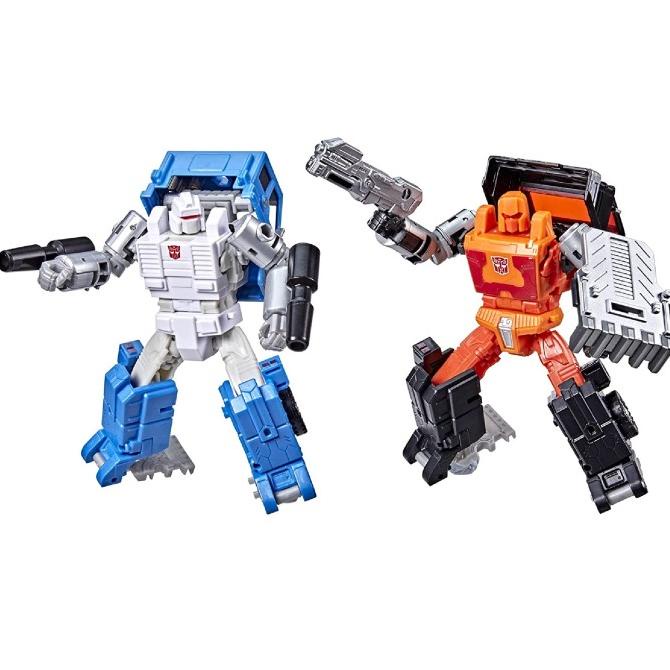 Jual TRANSFORMERS WFC Kingdom Golden Disk Autobot Puffer & Road Ranger ...