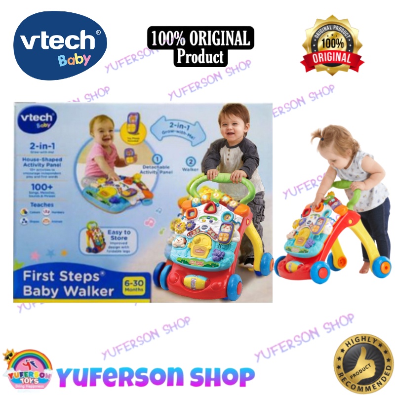 Jual Vtech Baby First Steps Baby Walker Original | Shopee Indonesia