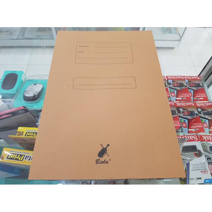 Jual GRATIS ! STOPMAP FOLIO / MAP BIOLA / 5002 COKLAT | Shopee Indonesia