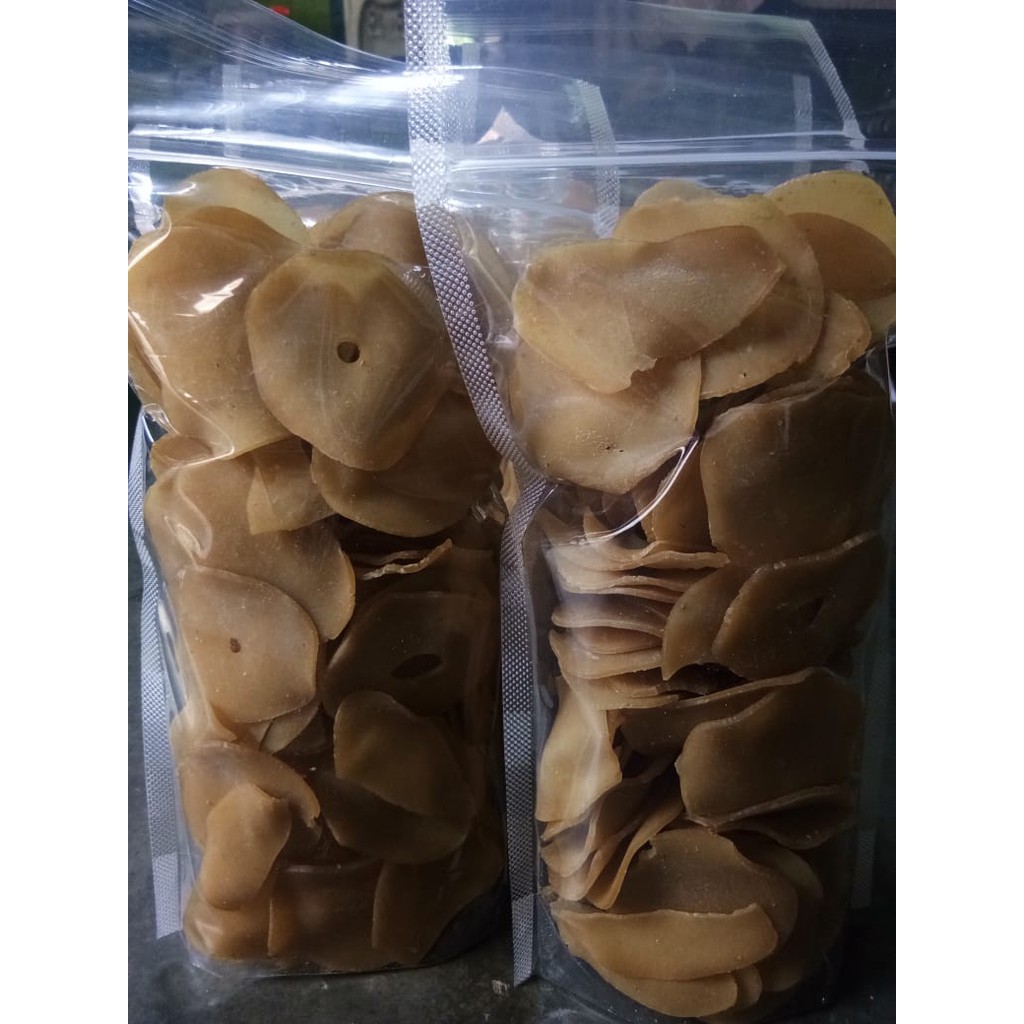 Jual Kerupuk/Krupuk Bawang Cap Tiga Bawang Asli kediri Kemasan 400 Gram ...
