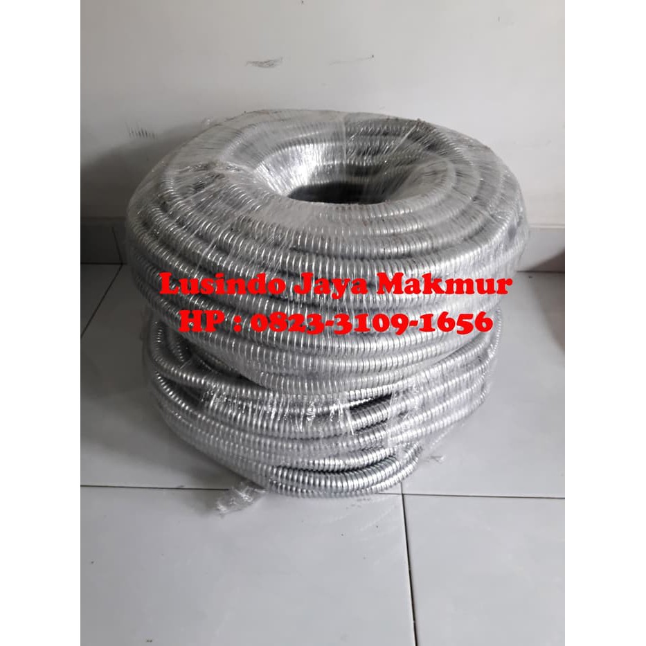 Jual Flexible Metal Conduit 1/2" - selang conduit 1/2 " Inch | Shopee ...