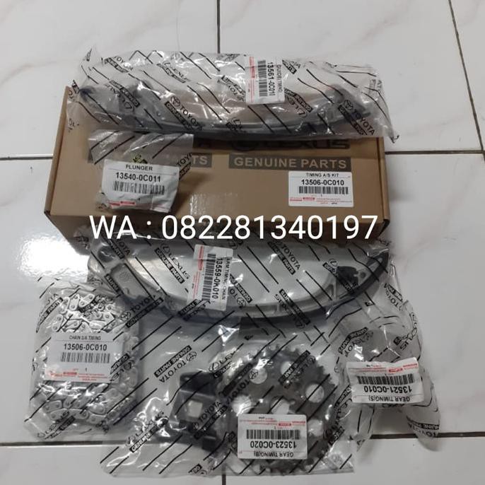 Jual rantai keteng set - timing chain set inova innova bensin 2005-2015 ...
