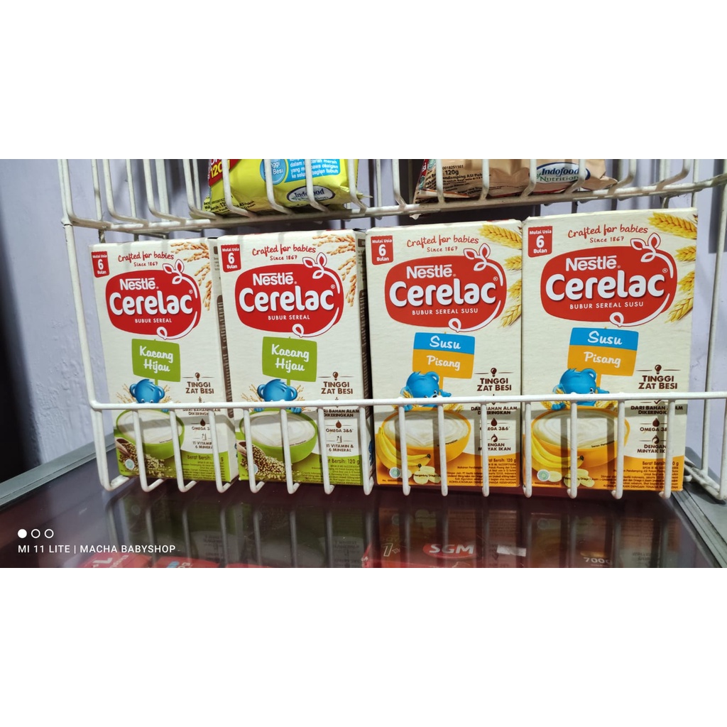 Jual Nestle Cerelac | Bubur Bayi Instan Cerelac | Makanan Bayi | Mpasi ...