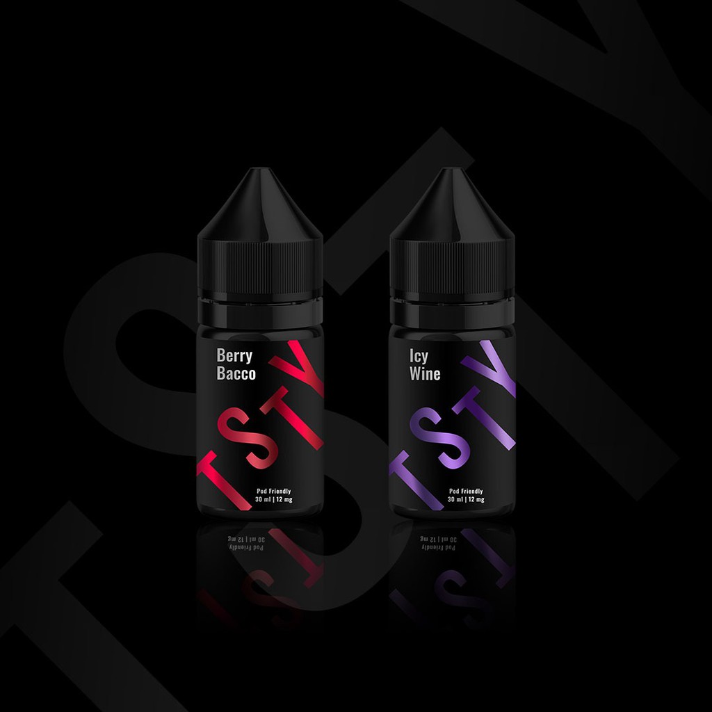 Jual Liquid TSTY Icy Wine (PURPLE) Pods Friendly 12MG 30ML Original ...