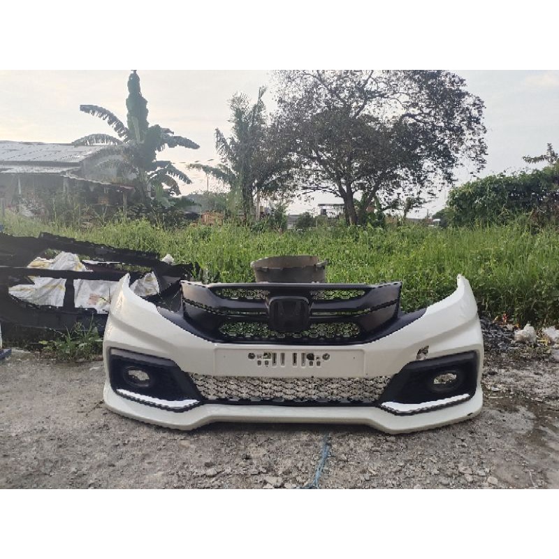 Jual bemper bumper depan mobilio rs non facelite full set | Shopee ...