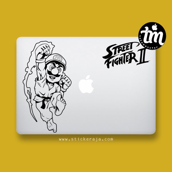 Jual Stiker Laptop MacBook Asus Acer Dell Lenovo - Sticker Mario Street ...