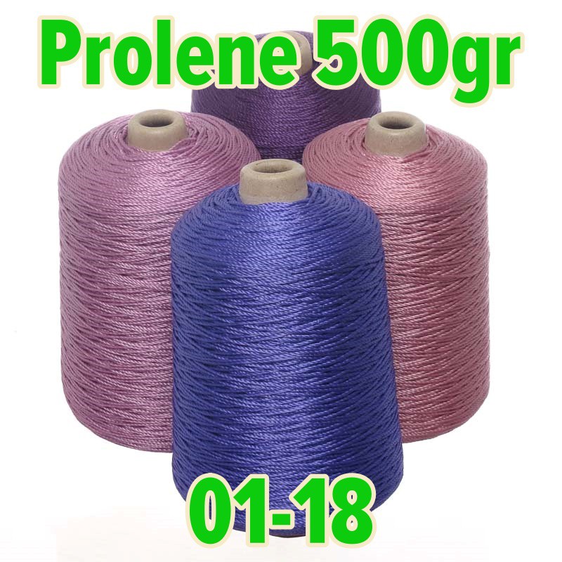 Jual Benang Rajut Prolene D27 Nilon PP 500gr Roll Cone | Shopee Indonesia