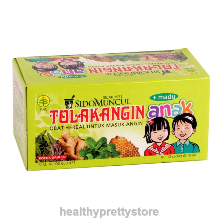 Jual Sidomuncul Tolak Angin Anak (12s @ 10ml) | Shopee Indonesia