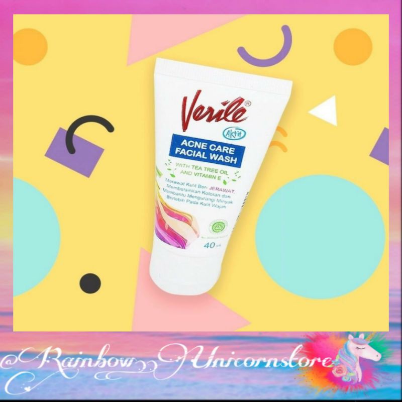 Jual Penghilang Bekas Jerawat/Verile Acne Gel/Verile Acne Care Facial ...