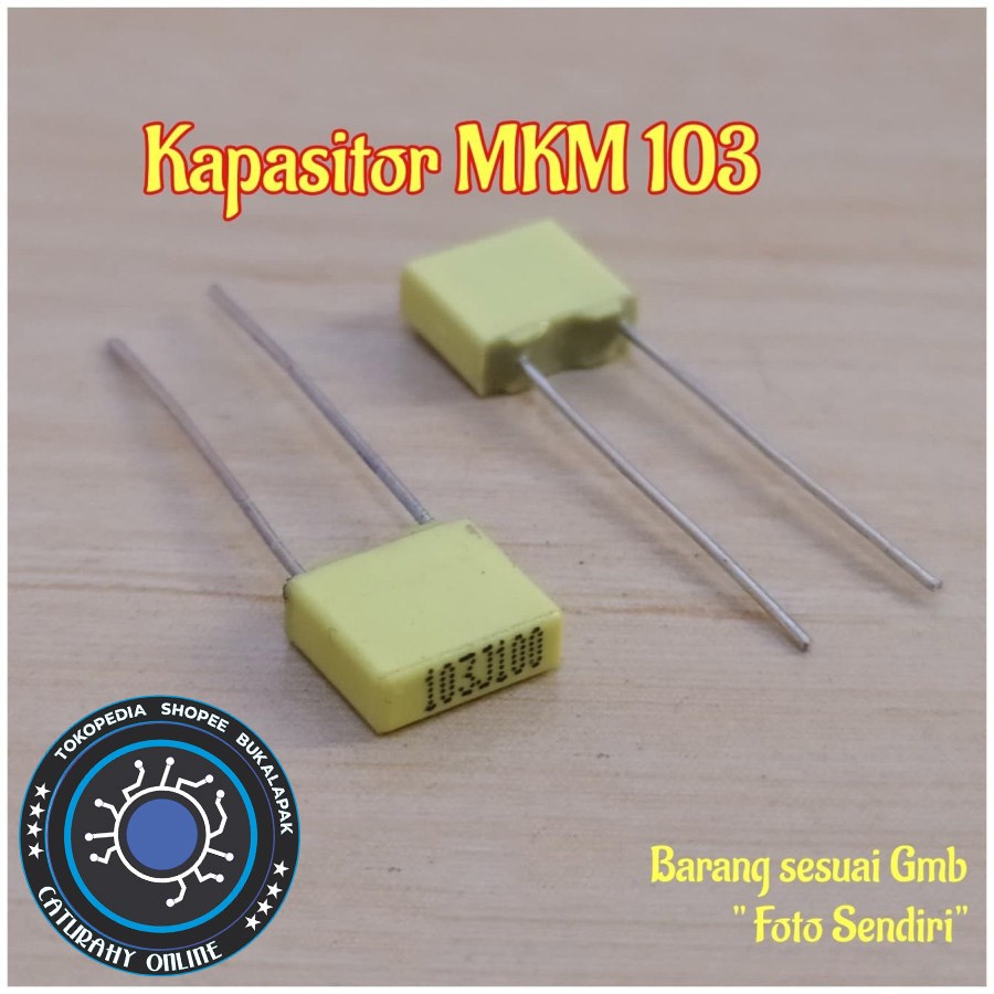 Jual Kapasitor MKM 103 10nF capacitor MKM 10 nf capasitor 0.1 uf ...