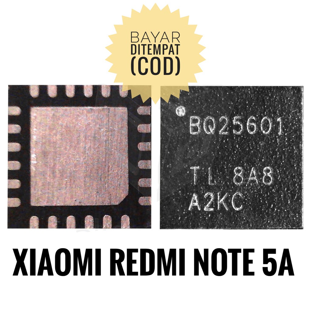 Jual IC charger Xiaomi Redmi Note 5A (BQ25601) | Shopee Indonesia