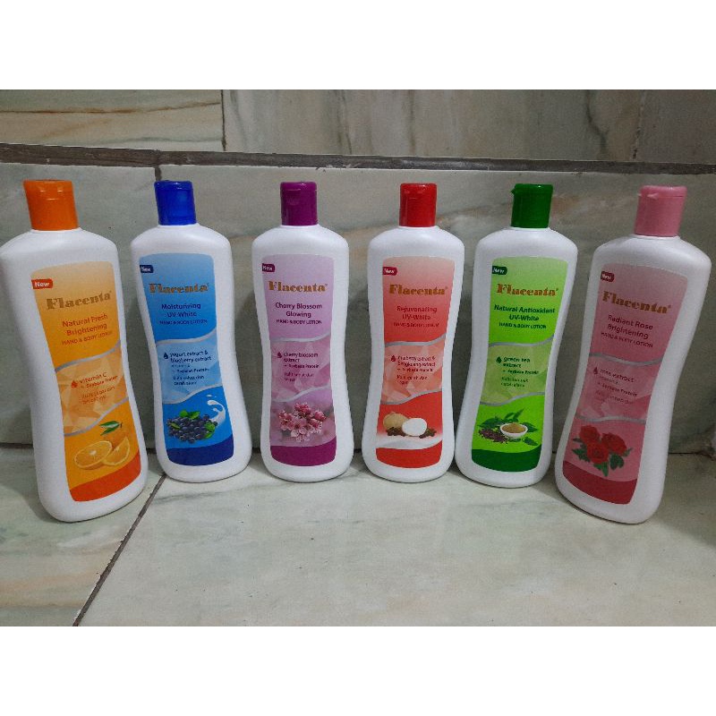 Jual Placenta / Flacenta Hand Body Lotion 500ml Original 100% | Shopee ...