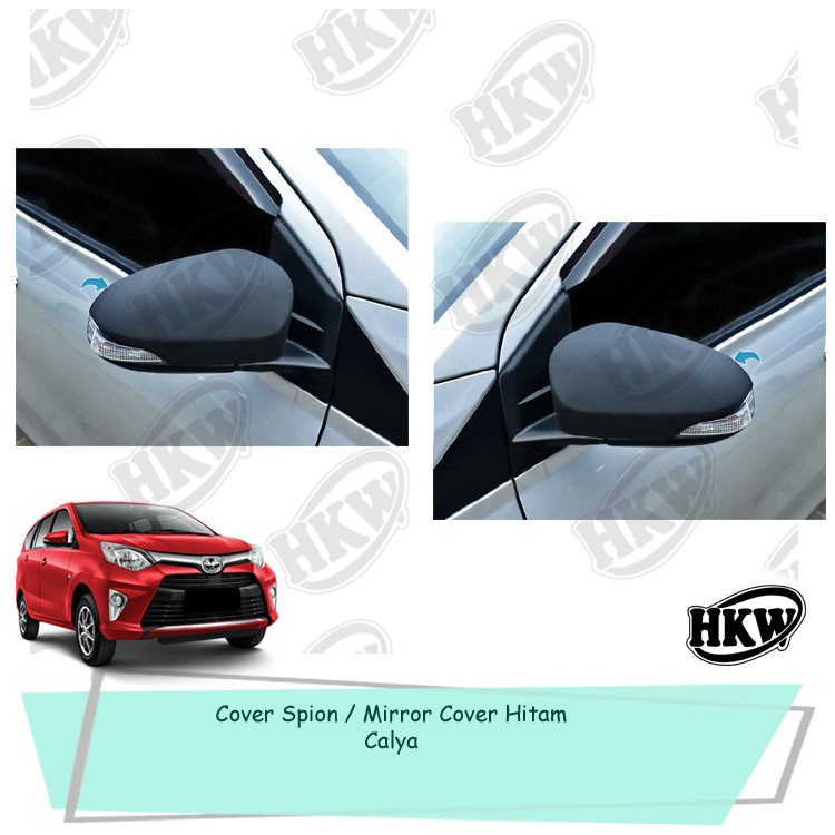 Jual Cover Spion Mirror Cover Hitam Mobil Calya | Shopee Indonesia