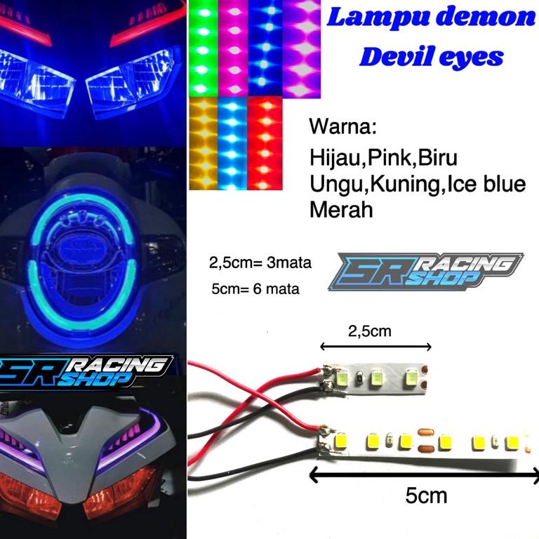 Jual ﷼ LAMPU DEMON DEVIL EYES LAMPU DEMON LAMPU DEMON VARIO LAMPU DEMON ...