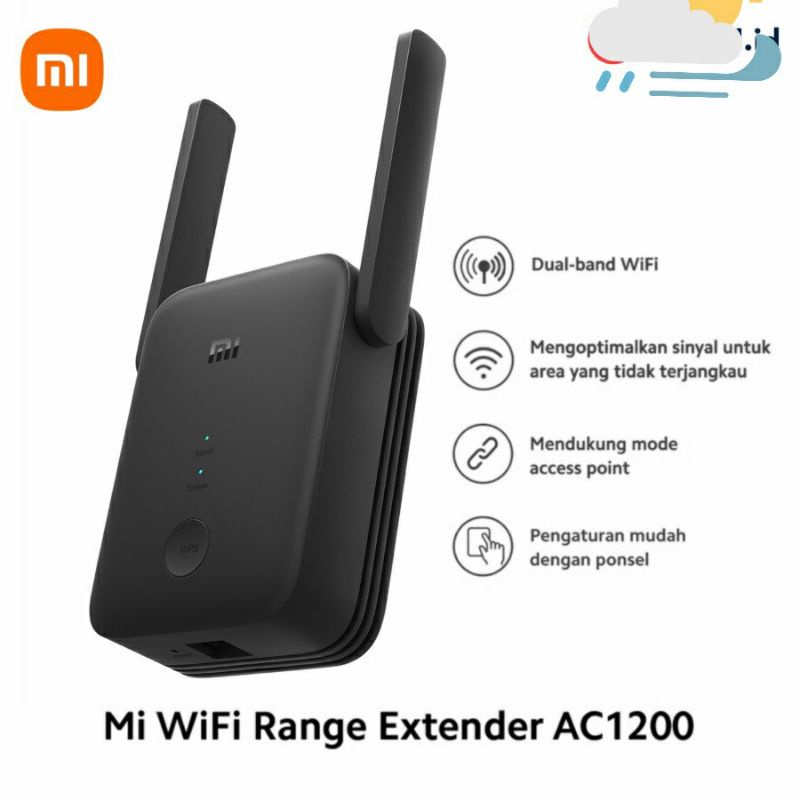 Jual Xiaomi Mi Wifi Range Repeater Extender AC1200 Dual Band 5Ghz ...