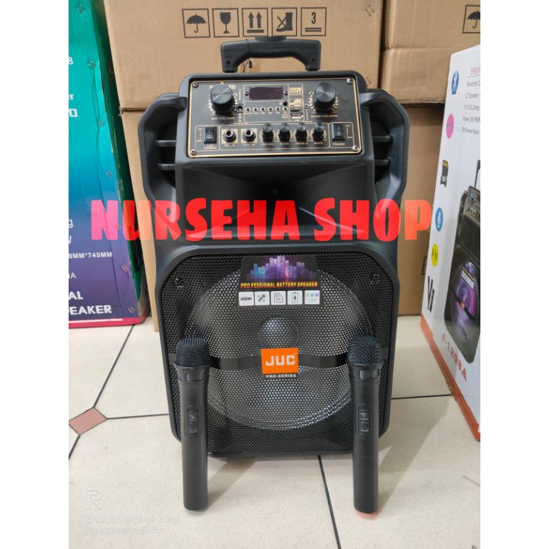 Jual speaker portable 12 inch JUC J1208A Bluetooth | Shopee Indonesia