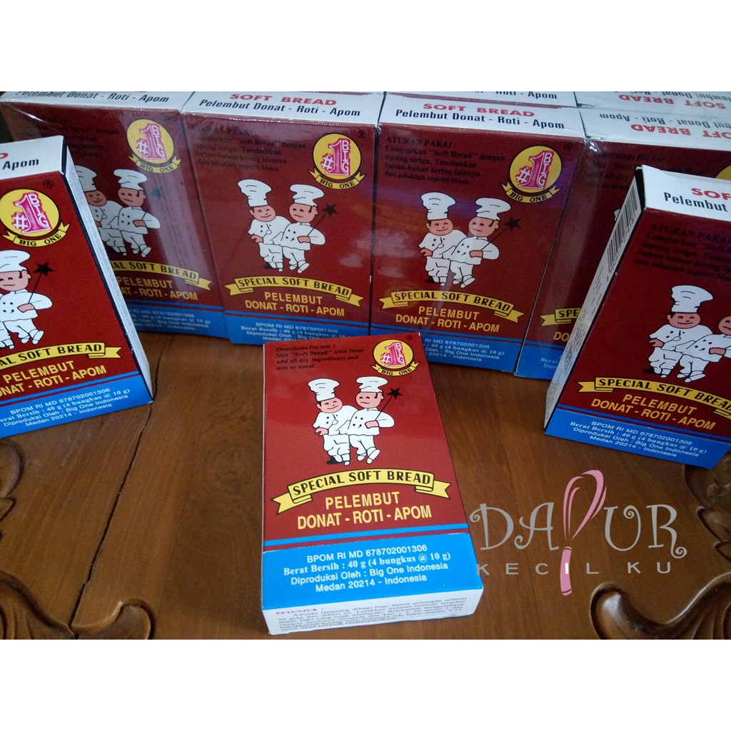 Jual Pelembut Roti / Donat Soft bread 40 gram / Bread Improver 40gr ...
