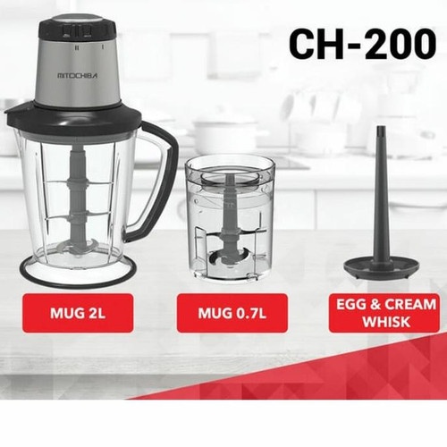 Jual Mitochiba chooper Ch 200 Penggiling Daging , bumbu / food prosecor ...
