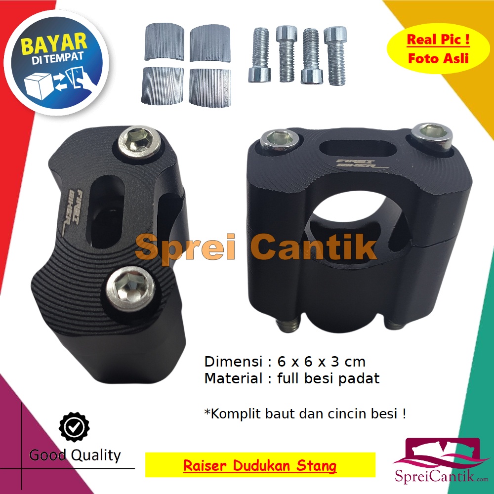Jual Peninggi Stang Raiser Stang Motor CNC | Shopee Indonesia
