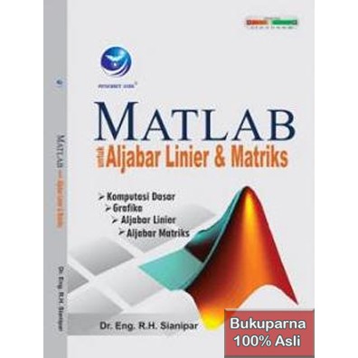 Jual Buku Matlab Untuk Aljabar Linier Dan Matriks | Shopee Indonesia