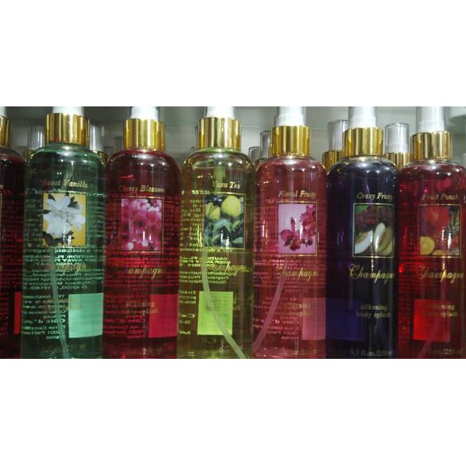 Jual Champagne Body Splash / Body Spray | Shopee Indonesia